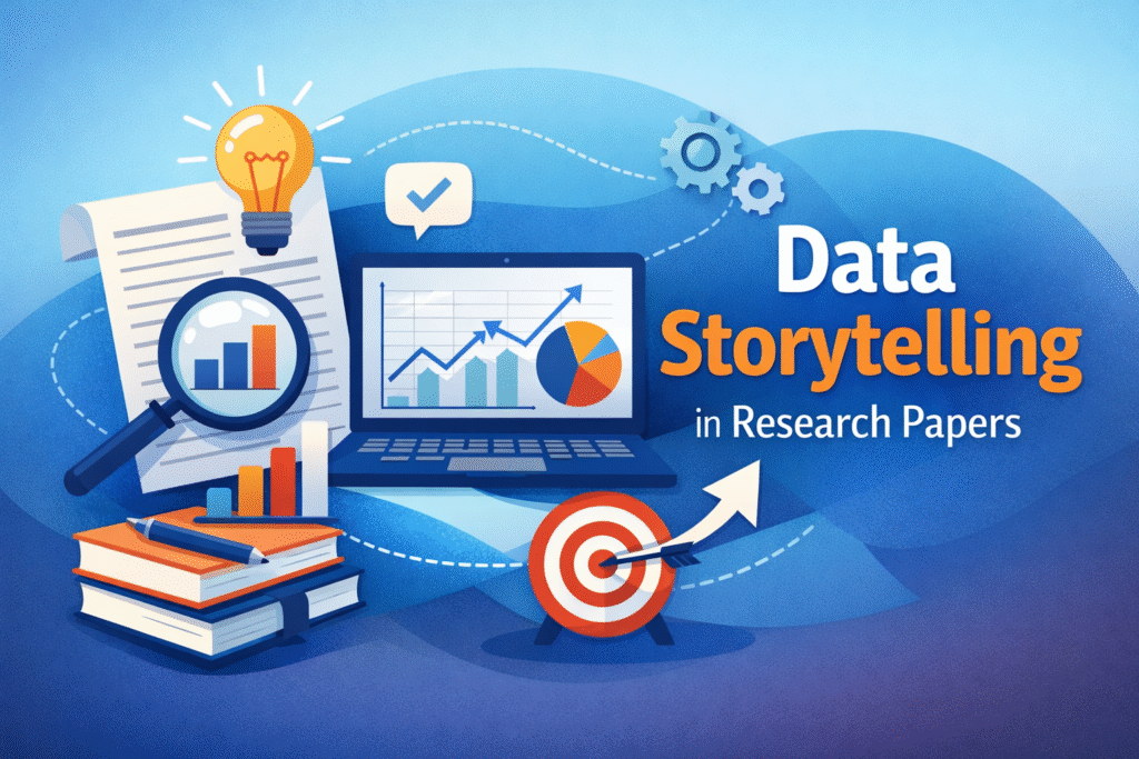 Data Storytelling in Research Papers Made Simple