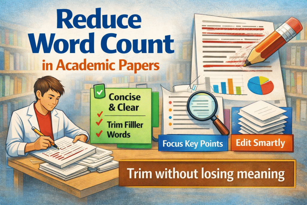 Reduce Word Count in Academic Papers — Clear & Concise