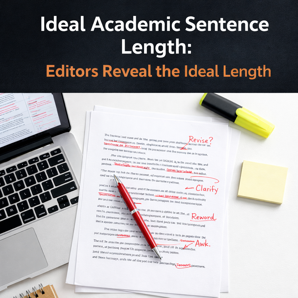 Ideal Academic Sentence Length: Editors Reveal the Rule